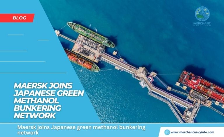 Maersk Goes in Japan: Joins Green Methanol Bunkering Network