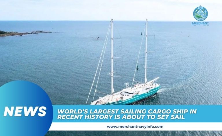 World’s Largest Sailing Cargo Ship Sets Sail Soon - Marine Insight 360