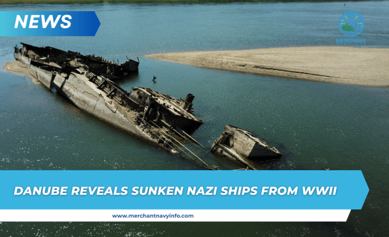 Danube Reveals Sunken Nazi Ships From WWII – Marine Insight 360