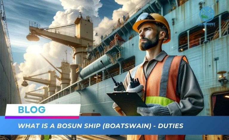 What Is A Bosun Ship (Boatswain) - Duties - Trending Blogs