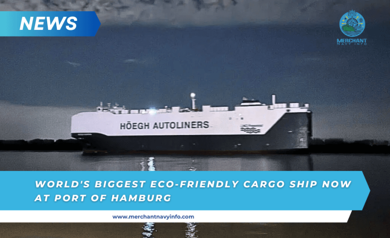 World's Eco-Friendly Cargo Ship at Hamburg Port - News